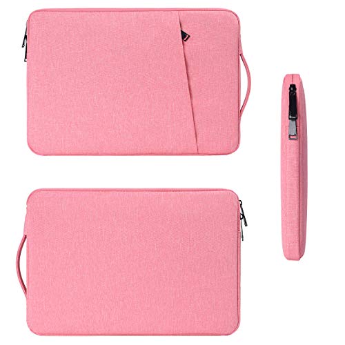 14 Inch Laptop Sleeve Case Bag for Asus Chromebook 14/Asus Vivobook 14/Zenbook 14, Samsung Galaxy Chromebook Go, Lenovo ThinkPad 14/ Flex 5 /Yoga, Dell XPS 15, Acer HP Chromebook 14(Pink)