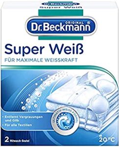 dr.beckmann - washing bags super white, 80 g/germany