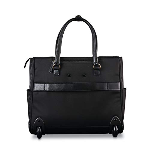 Samsonite Women's Mobile Solution Business (Black, Upright Wheeled Carryall)