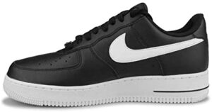 nike mens air force 1 07 an20 black/white cj0952 001 size - 9.5