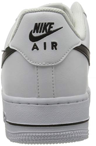 Nike Men's Basketball Shoes, White/Black, 9 US