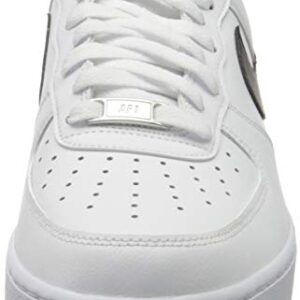 Nike Men's Basketball Shoes, White/Black, 9 US