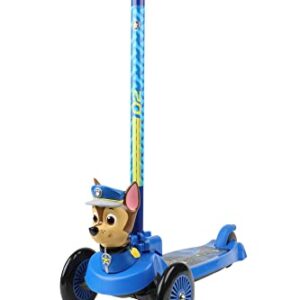 Paw Patrol Chase Self Balancing Scooter - Toddler & Kids Scooter, 3 Wheel Platform, Foot Activated Brake, 75 lbs Weight Limit, for Ages 3 and Up