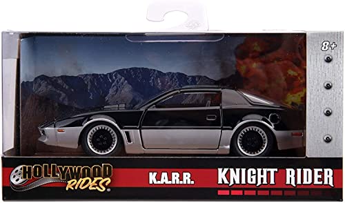 Jada Toys Hollywood Rides Knight Rider K.A.R.1982 Pontiac Firebird 1: 32 Scale Diecast Vehicle , Black