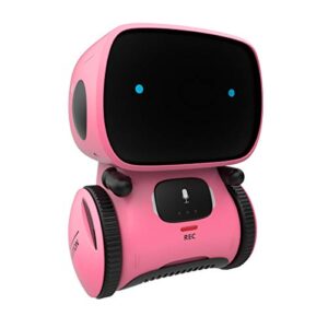 98k kids robot toy, smart talking robots intelligent partner and teacher with voice control and touch sensor, singing, dancing, repeating, gift for boys and girls of age 3 and up