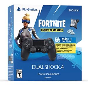 playstation dualshock 4 wireless controller for 4 - fortnite jet black -