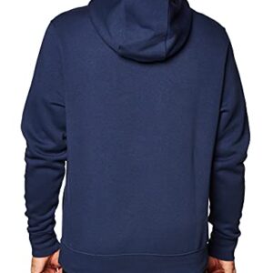 Nike GX NSW Mens Club Pullover Hoodie BV2973-410 Size S Midnight Navy/White