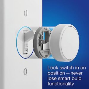 Lutron Aurora Smart Bulb Dimmer Switch (2 Pack) | for Philips Hue Smart Bulbs | Z3-1BRL-WH-L0-2 | White