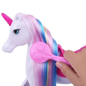 Magic Light Unicorn & Princess Doll, Unicorn Toys for Girls 3+, Unicorn Gifts for Christmas Birthday for Kids Aged 3 4 5 6 7 8