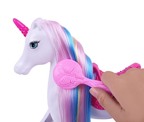 Magic Light Unicorn & Princess Doll, Unicorn Toys for Girls 3+, Unicorn Gifts for Christmas Birthday for Kids Aged 3 4 5 6 7 8