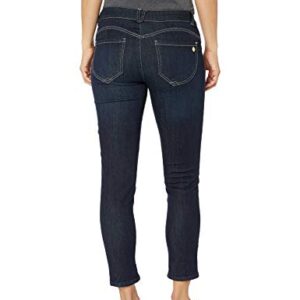 Democracy womens Petite "Ab"solution Crop Jeans, Dark Indigo, 14 Petite US