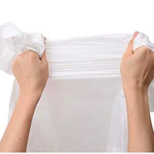 4-7 Gallon Trash Bags Code F Code E Can Liners (120 Count) CCLINERS 20-25 Liter Drawstring Garbage bags Bathroom Wastebasket Can Liners for 4 Gal, 5 Gal, 6 Gal & 7 Gal Bins (120 Bags)