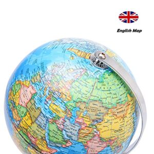 Exerz Political Globe Dia 5.5-inch (14cm)- Mini World Globe - Educational/Geographic