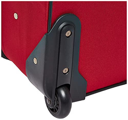 AMERICAN TOURISTER Fieldbrook XLT Softside Upright Luggage, Red/Black, Carry-On 21-Inch