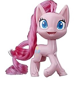 My Little Pony Pinkie Pie Potion Pony Figure -- 3-Inch Pink Pony Toy with Brushable Hair, Comb, and 4 Surprise Accessories