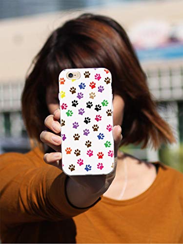 Inspired Cases - 3D Textured Galaxy Note 10 Plus Case - Rubber Bumper Cover - Protective Phone Case for Samsung Galaxy Note 10 Plus - Paw Print Pattern Dog or Cat