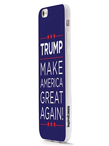 Inspired Cases - 3D Textured Galaxy Note 10 Case - Rubber Bumper Cover - Protective Phone Case for Samsung Galaxy Note 10 - Trump - Make America Great Again - Blue