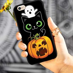 Inspired Cases - 3D Textured Galaxy Note 10 Plus Case - Rubber Bumper Cover - Protective Phone Case for Samsung Galaxy Note 10 Plus - Cute Halloween Trio - Black