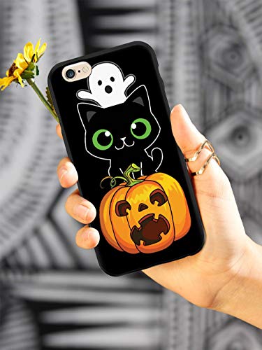 Inspired Cases - 3D Textured Galaxy Note 10 Plus Case - Rubber Bumper Cover - Protective Phone Case for Samsung Galaxy Note 10 Plus - Cute Halloween Trio - Black