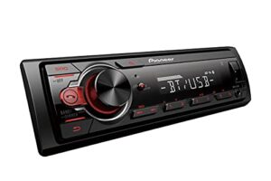 pioneer mvh-s21bt digital media receiver, single din, in-dash