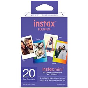 Fujifilm Instax Mini Variety Film Value Pack 20 Count