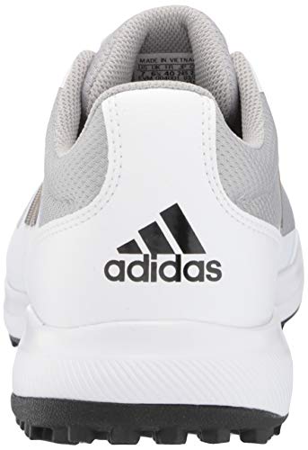 adidas Men's Tech Response Spikeless Golf Shoe, Ftwr White/Core Black/Grey Two, 9.5