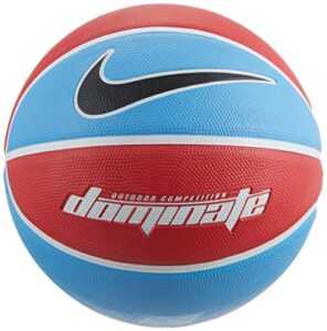 nike unisex - adult dominate 8p basketball, university blue/white/black, 7