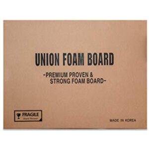 Union Premium Black Foam Board 30 x 40" 3/16"