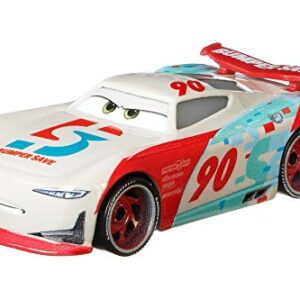 Disney Cars Toys Paul Conrev Die-cast Character Vehicles, Miniature, Collectible Racecar Automobile Toys Based on Cars Movies, for Kids Age 3 and Older