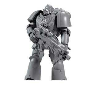 mcfarlane toys warhammer 40,000 space marine primaris intercessor artist proof action figure, multicolor