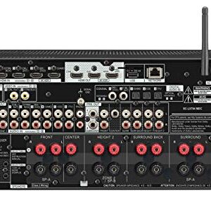 Pioneer Elite SC-LX704-9.2-Ch Network AV Receiver with IMAX Enhanced/Works with SONOS/Dolby Atmos, Black