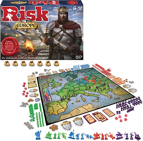 Winning Moves Games Risk Europe, Blue