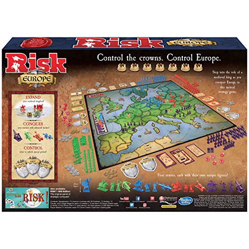 Winning Moves Games Risk Europe, Blue