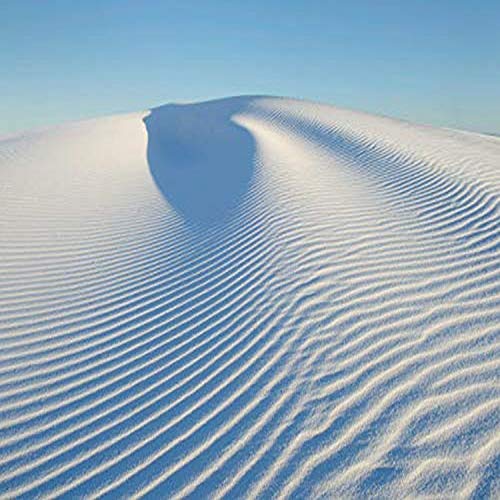 Posterazzi PDDUS32AMA0003 Ripple Patterns in Gypsum Dunes, White Sands National Monument, New Mexico Photo Print, 24 x 18, Multi