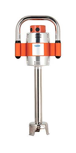 Dynamic Mixers SMX350ES Immersion Blender, Orange, 4.5" Diameter at bell (bottom of unit), 4.95" Diameter at top, 24.36" High