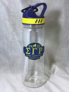 sigma gamma rho water bottle