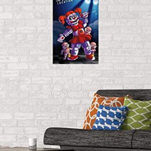 Trends International Five Nights at Freddy's: Sister Location - Baby Wall Poster, 14.725" x 22.375", Premium Unframed Version