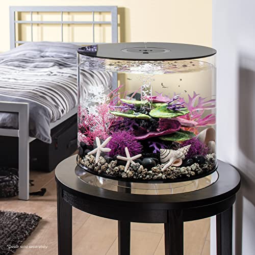 Tube 35 Aquarium with Standard Light - 9.2 Gallon, Black