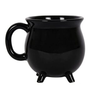 black cauldron mug