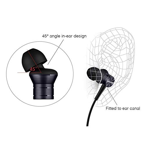 1MORE­ E1009 Piston Fit in-Ear Headphones with Microphone Black