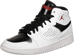 big kid's jordan access white/gym red-black (av7941 101) - 6