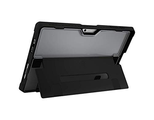 STM Dux Shell for Microsoft Surface Pro 4/5/6/7/7+ - Rugged and Protective case with Pen Storage - Black (stm-222-260L-01)