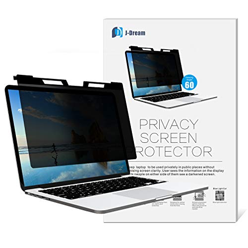 J J-Dream Hanging 15.6 Inch Privacy Screen for Widescreen Laptop (16:9 Aspect Ratio)