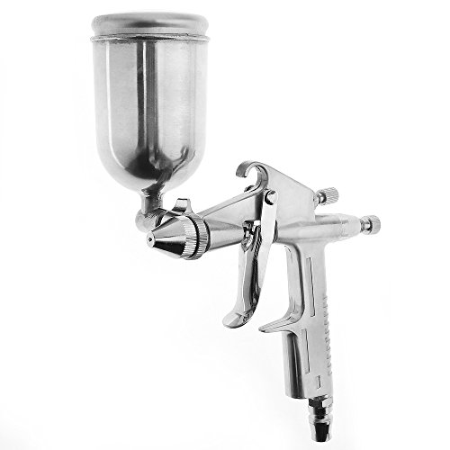 ChgImposs Mini Pneumatic Paint Spray Gun with 0.5mm Diameter Nozzle for Leather/Wall Painting