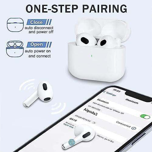 VARTA Wireless Earbuds, Bluetooth Earbuds Crystal-Clear Calls with 4 Mic 36H Playtime, Premium Sound Bluetooth 5.3 Headphones IPX7 Waterproof Sport Headset for Sport and Working