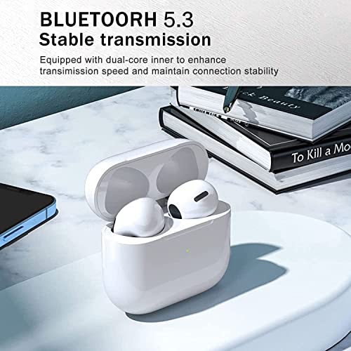 VARTA Wireless Earbuds, Bluetooth Earbuds Crystal-Clear Calls with 4 Mic 36H Playtime, Premium Sound Bluetooth 5.3 Headphones IPX7 Waterproof Sport Headset for Sport and Working