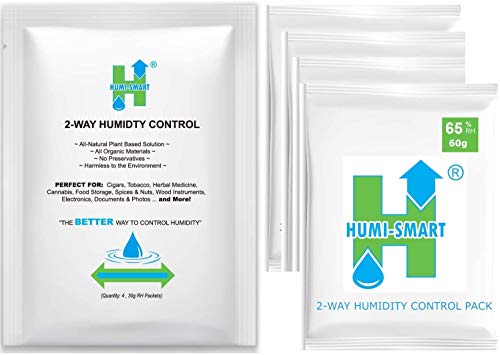 Humi-Smart 2-Way Control 65% RH 60g 4-Pack