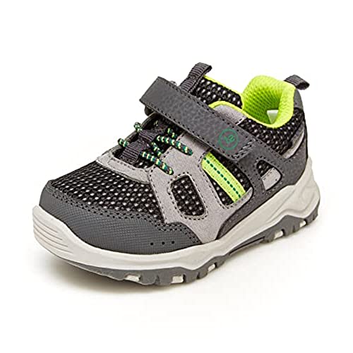 Stride Rite 360 Boys Artin 2.0 Athletic Sneaker, Grey, 13 Little Kid