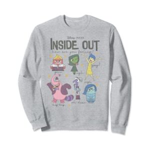 Disney Pixar Inside Out How Are You Feeling Group Shot Sweatshirt