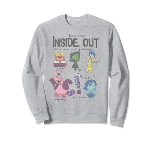 Disney Pixar Inside Out How Are You Feeling Group Shot Sweatshirt